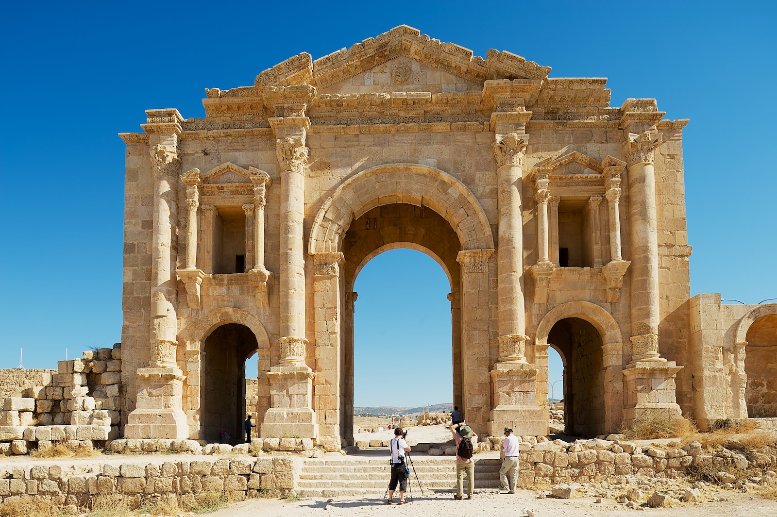 Excursion depuis Ammam : les ruines romaines de Gérasa à Jerash